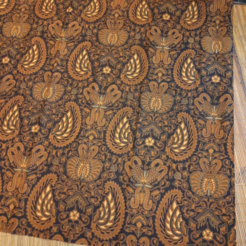 Solo jarik sogan batik cloth with srikaton motif | Shopee Malaysia