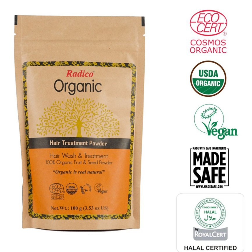 Radico Organic Hair Treatment Powder (100gm) | Shopee Malaysia