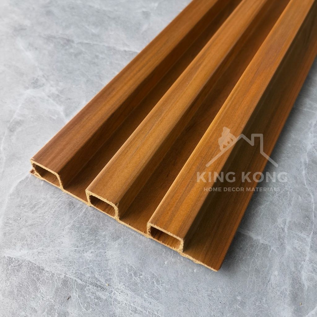WPC Wall Panel Design 💥 Wainscoting Wood Strip (300cm long/pcs) Papan ...