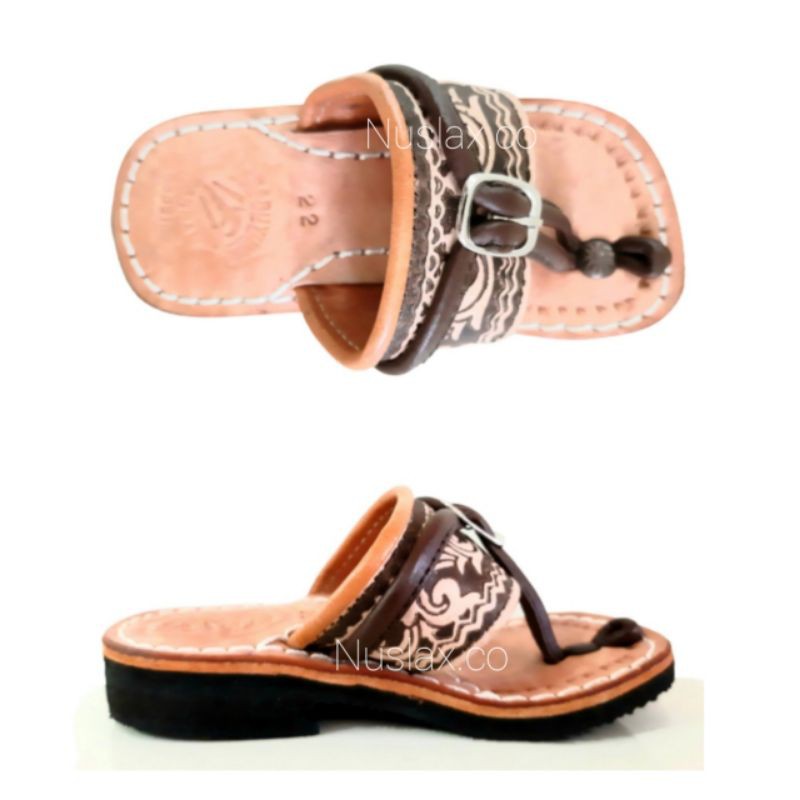 Capal kanak-kanak leather sandal kid shoes | Shopee Malaysia