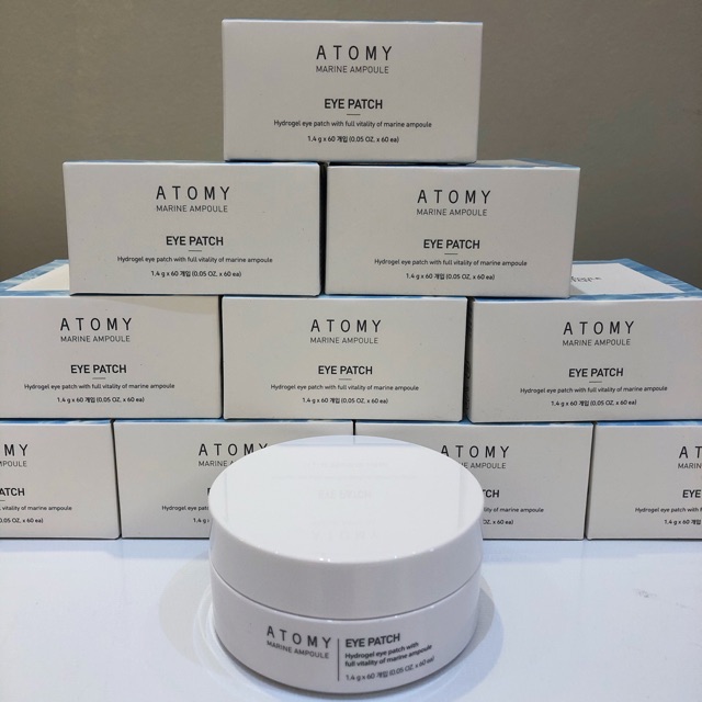 ATOMY MARINE AMPOULE EYE PATCH/艾多美海洋安瓶凝胶眼膜 | Shopee Malaysia