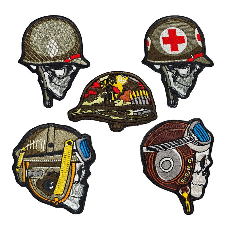 Boutique Tactical Morale Patch Helmet Medical Badge Pilot Military Fan ...