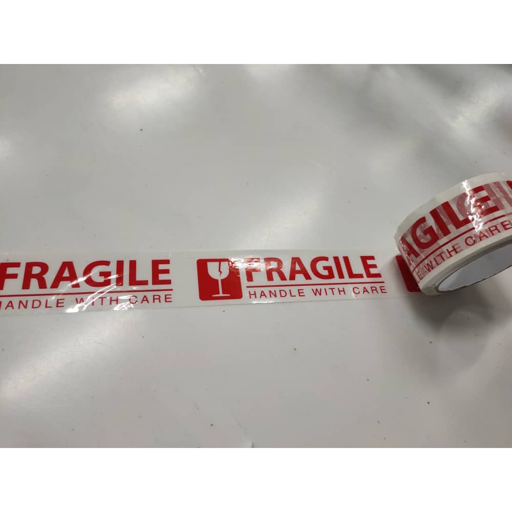 Fragile Opp Tape 48MM x 50METER X 50 MIC | Shopee Malaysia
