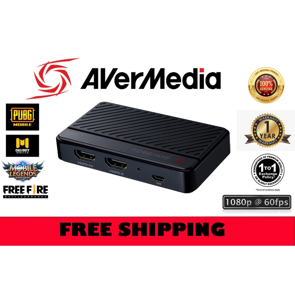 AVerMedia Live Gamer Mini GC311 Capture Card | Shopee Malaysia