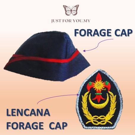 KADET PENGAKAP FORAGE CAP PENGAKAP TOPI LENCANA TOPI KADET PERSATUAN ...