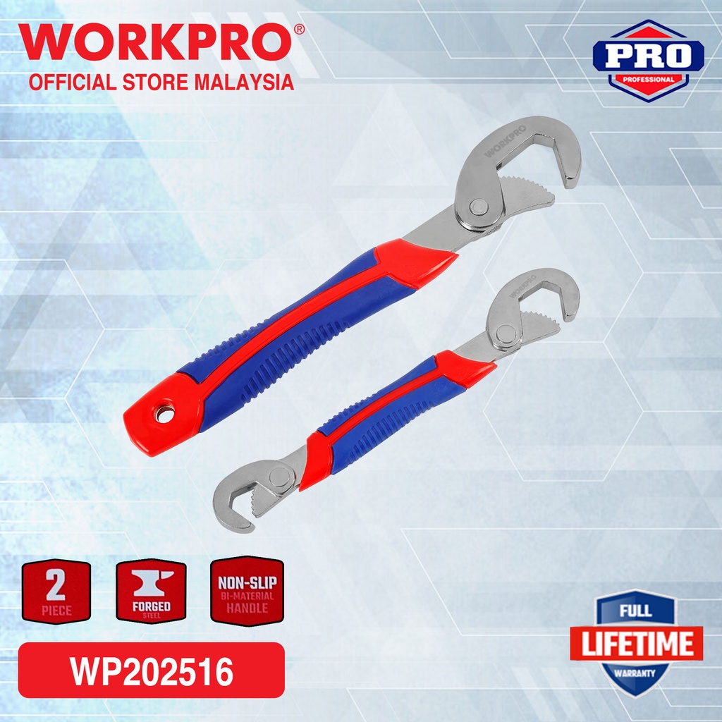 WORKPRO Multifunction Wrench Set (2 Pcs/6-32mm) | Shopee Malaysia