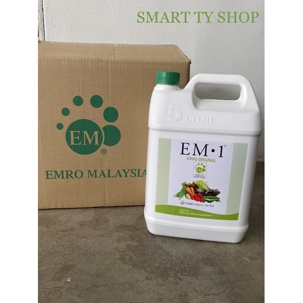 EM1 em Emro Original em- Effective Microorganisms (5 litre) | Shopee ...