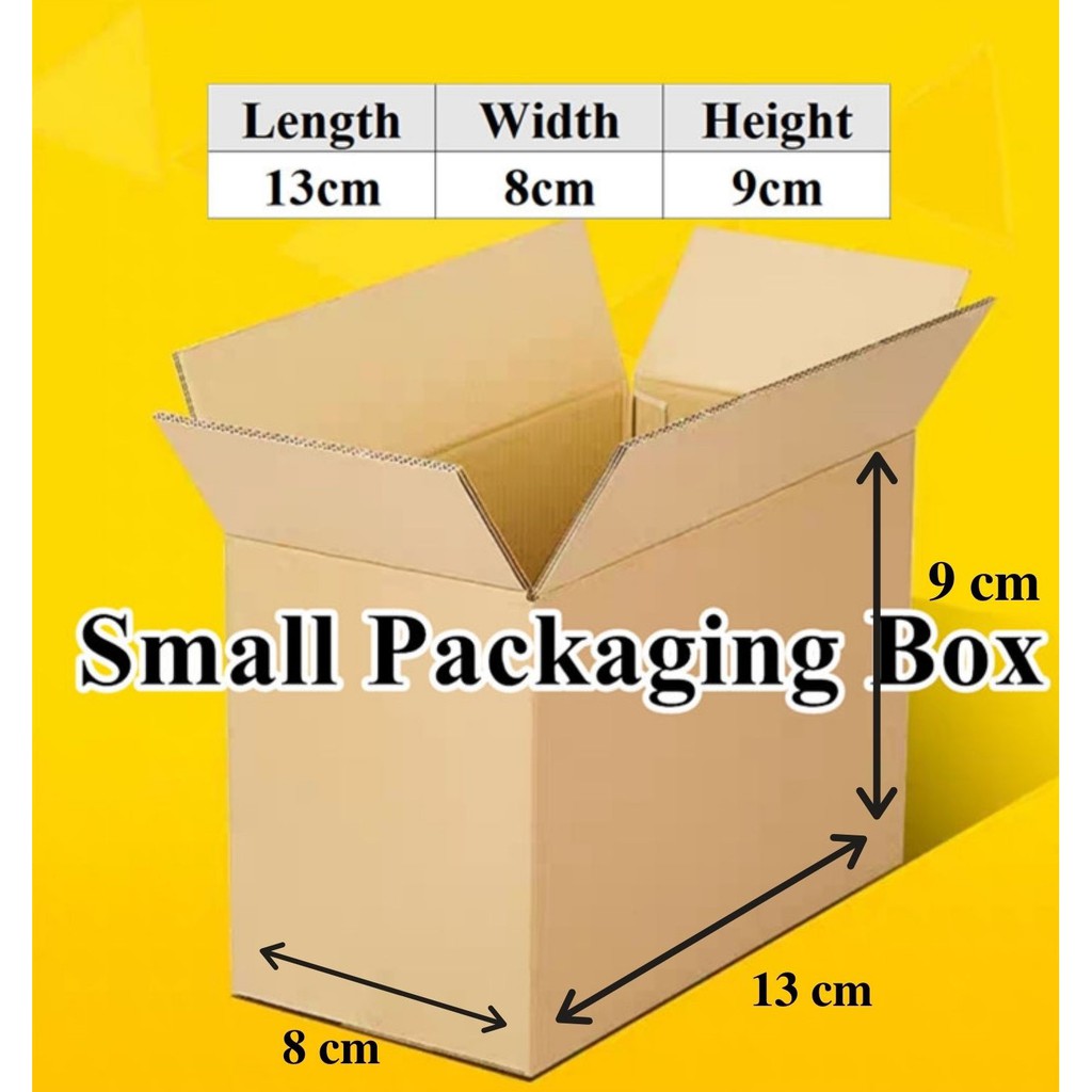 Small Carton Box Small Packing Box Small Packaging Box Kotak | Shopee ...
