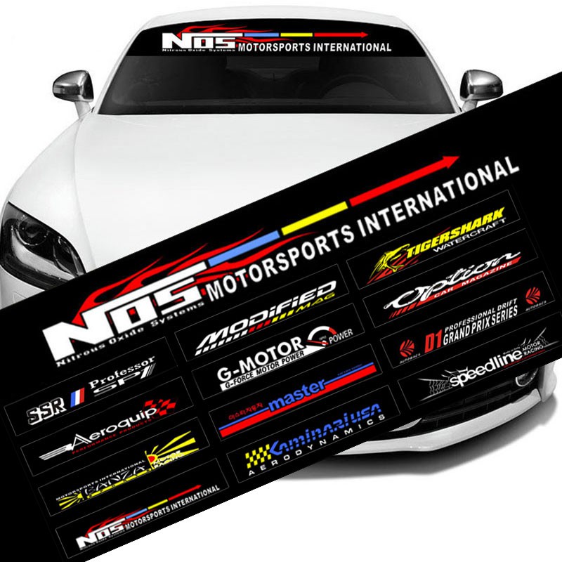 130x21cm Modified G-Motor SSR Speedline Darkside NOS Master Reflective ...