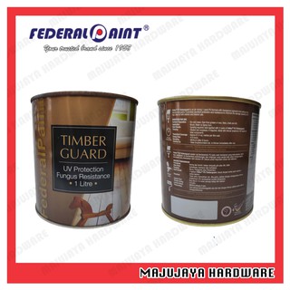 FEDERAL PAINT Timber Guard Wood Varnish Wood Stain Shellac Lacquer ...