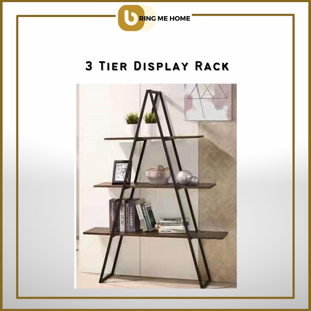 HERO 3 Tier Rack Metal Display Rack Display Cabinet Metal Rack Divider ...