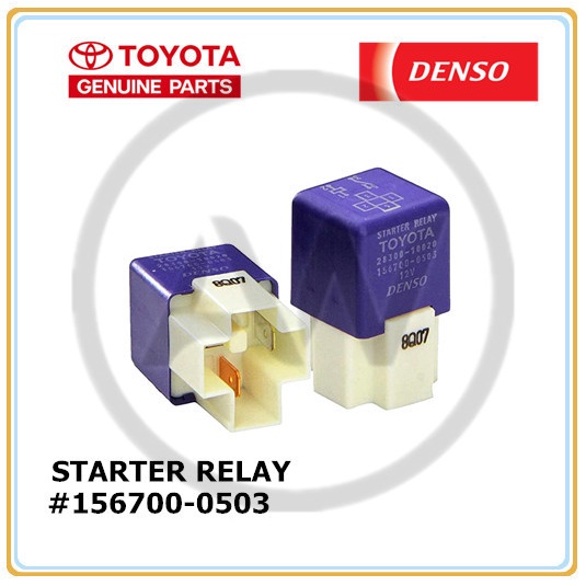 Original Denso Toyota Lexus Power Starter Relay (4 Pin) (156700-0503 ...