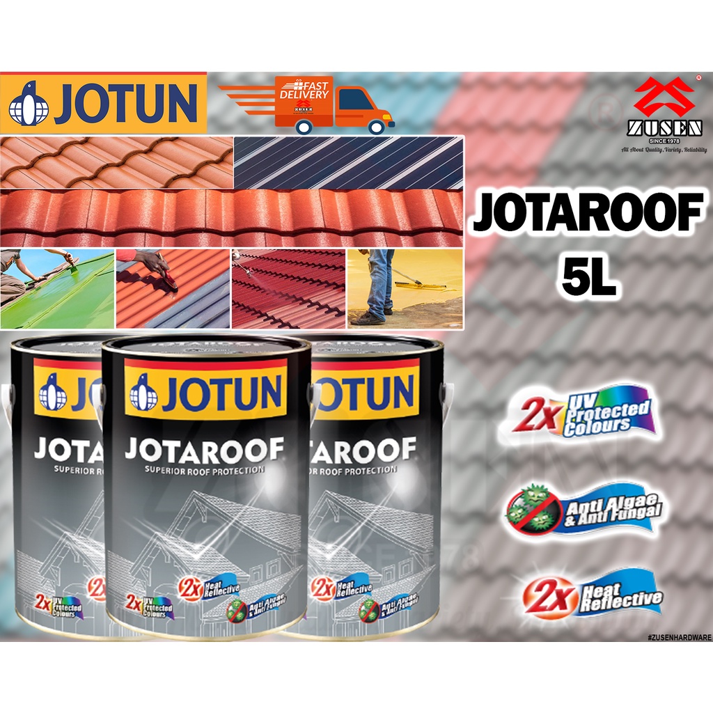 JOTUN PAINT JOTAROOF 5L | Shopee Malaysia