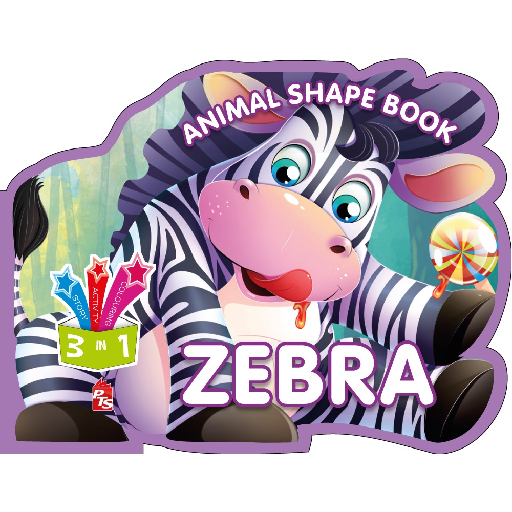 ANIMAL SHAPE BOOKS (3in1) - Reading, Drawing, Activity | Shopee Malaysia