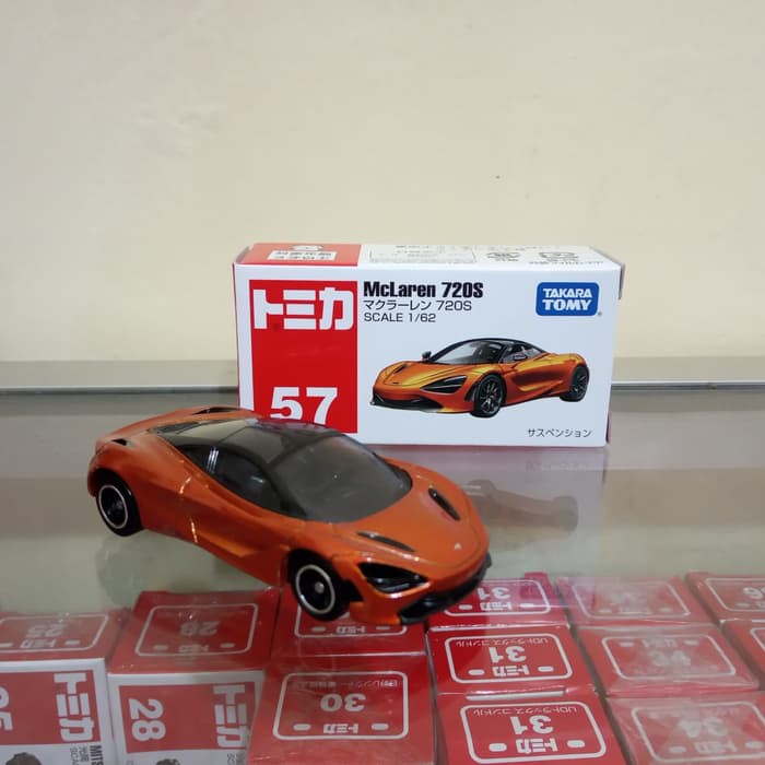 Mclaren 720S tomica regular no. 57 diecast miniature Takara tomy sports car | Shopee Malaysia