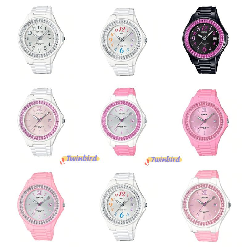 🎀 LX-500H-1B 🖤💓LX-500H-7B🤍🌈 Casio Analog ladies watch 100% ORIGINAL LX ...
