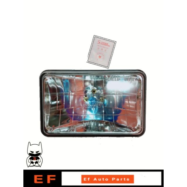 4652 H4 LAMPU BESAR SEAL BEAM / HEAD LAMP 12V 24V 3PIN (Certificate of ...
