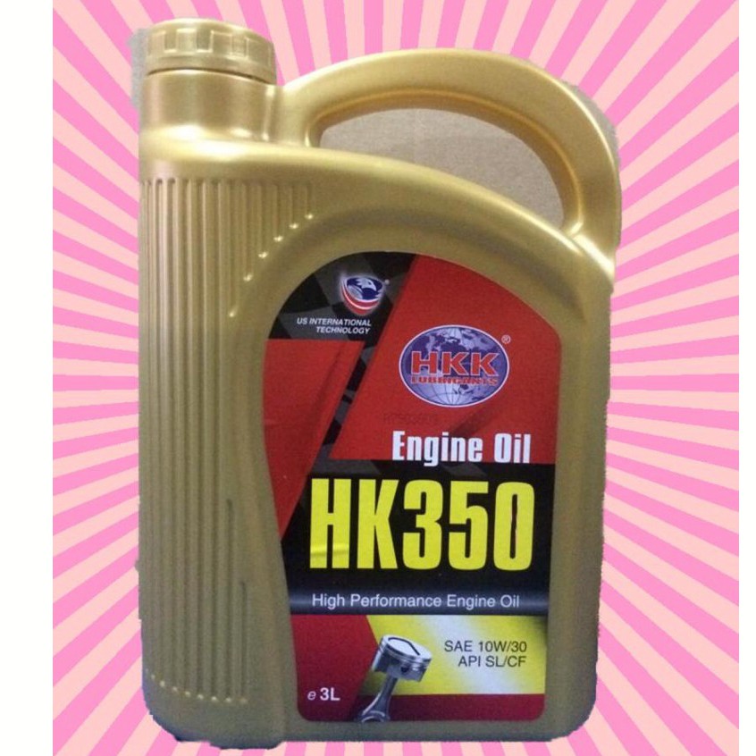 HKK HK350 LUBRICANTS High Performance Super Racing Engine Oil Kereta ...
