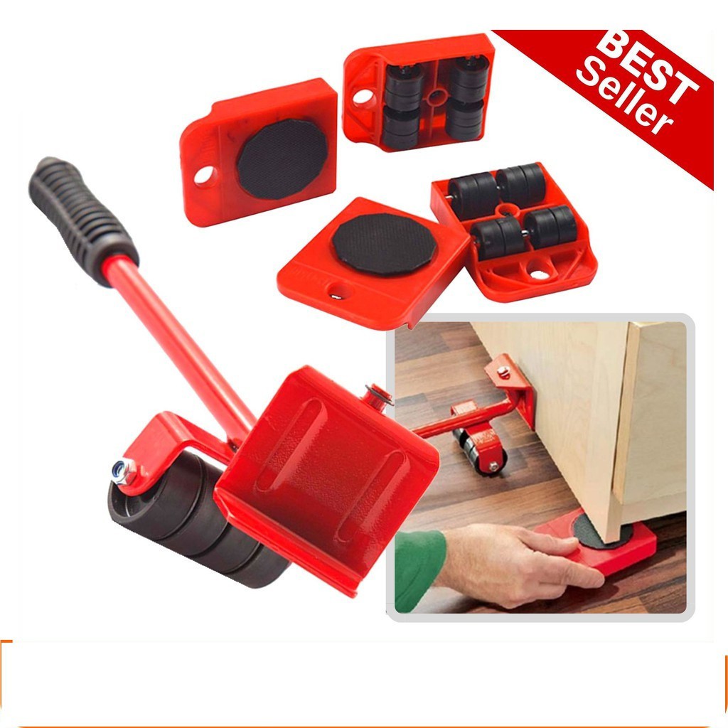 🌸 Furniture Transport Lifter Movers Tools Rolling Wheel Corner ...