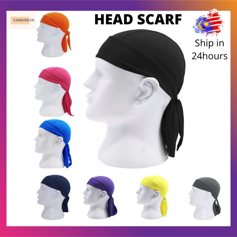 Motorcycle Rider Cap Head Buff Head Scarf Quick Dry Cycling Cap ...