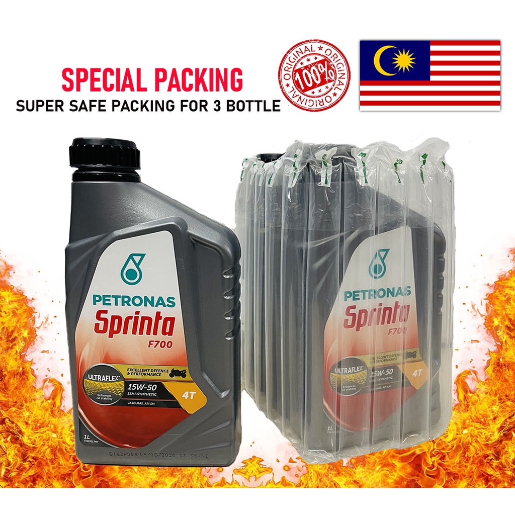 Petronas Engine Oil F700 4T 15w50 SN SEMI / guaranteed original ...