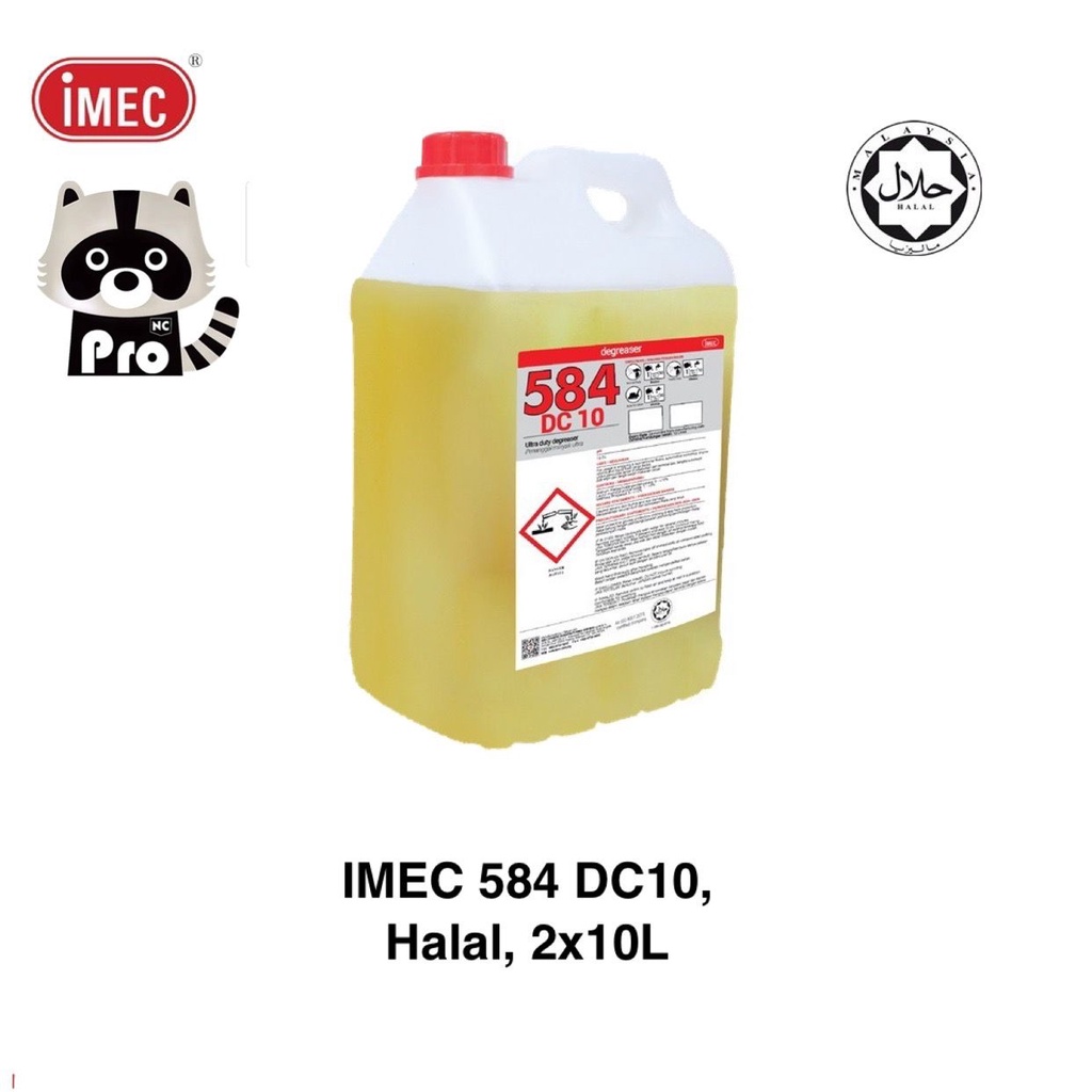 IMEC 584 DC10, Ultra Duty Degreaser, Halal, 2 x 10L | Shopee Malaysia