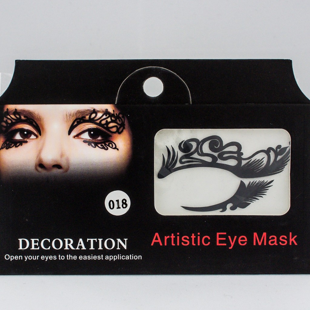 🔥[READY STOCK]🔥 Artistic Eye Sticker Mask - 018 | Shopee Malaysia