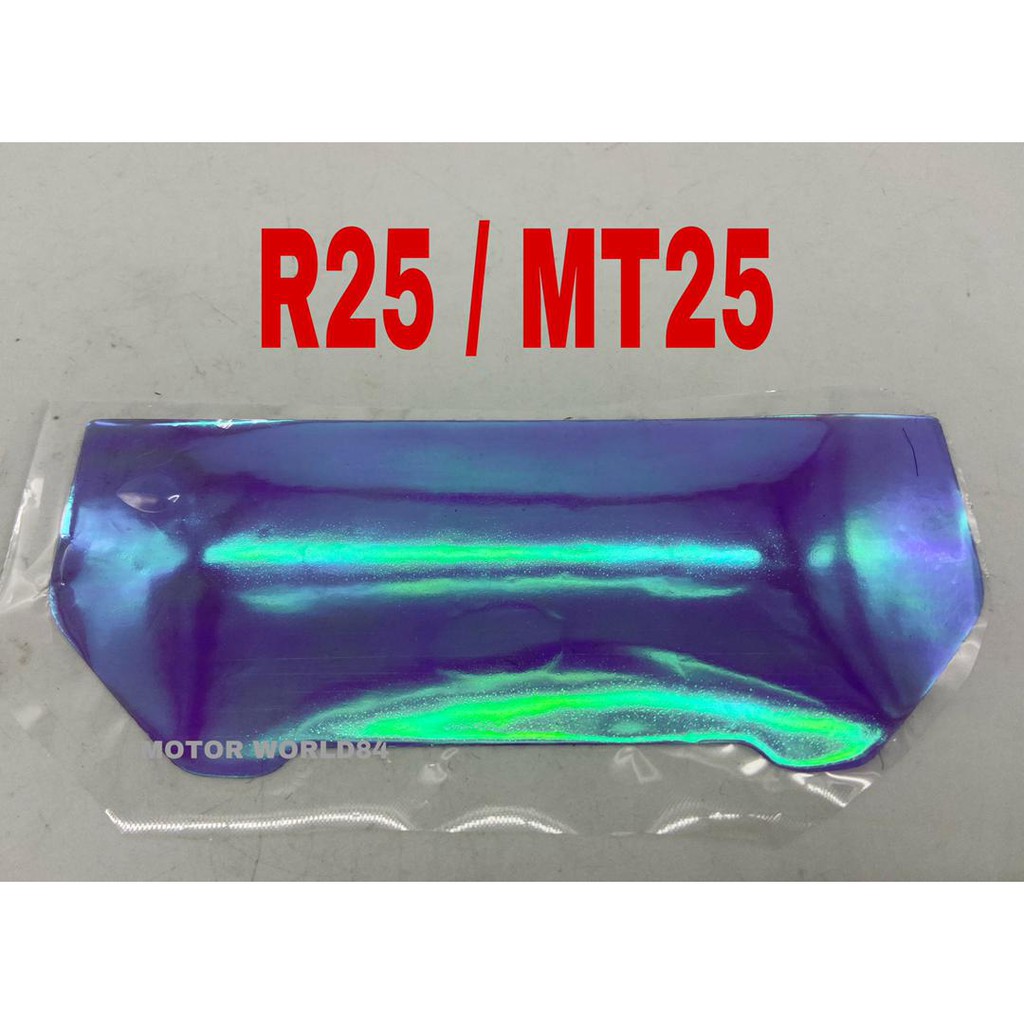 TINTED METER YAMAHA MT25 / R25 V1 V2 STICKER METER YAMAHA R 25 V1 V1 MT ...