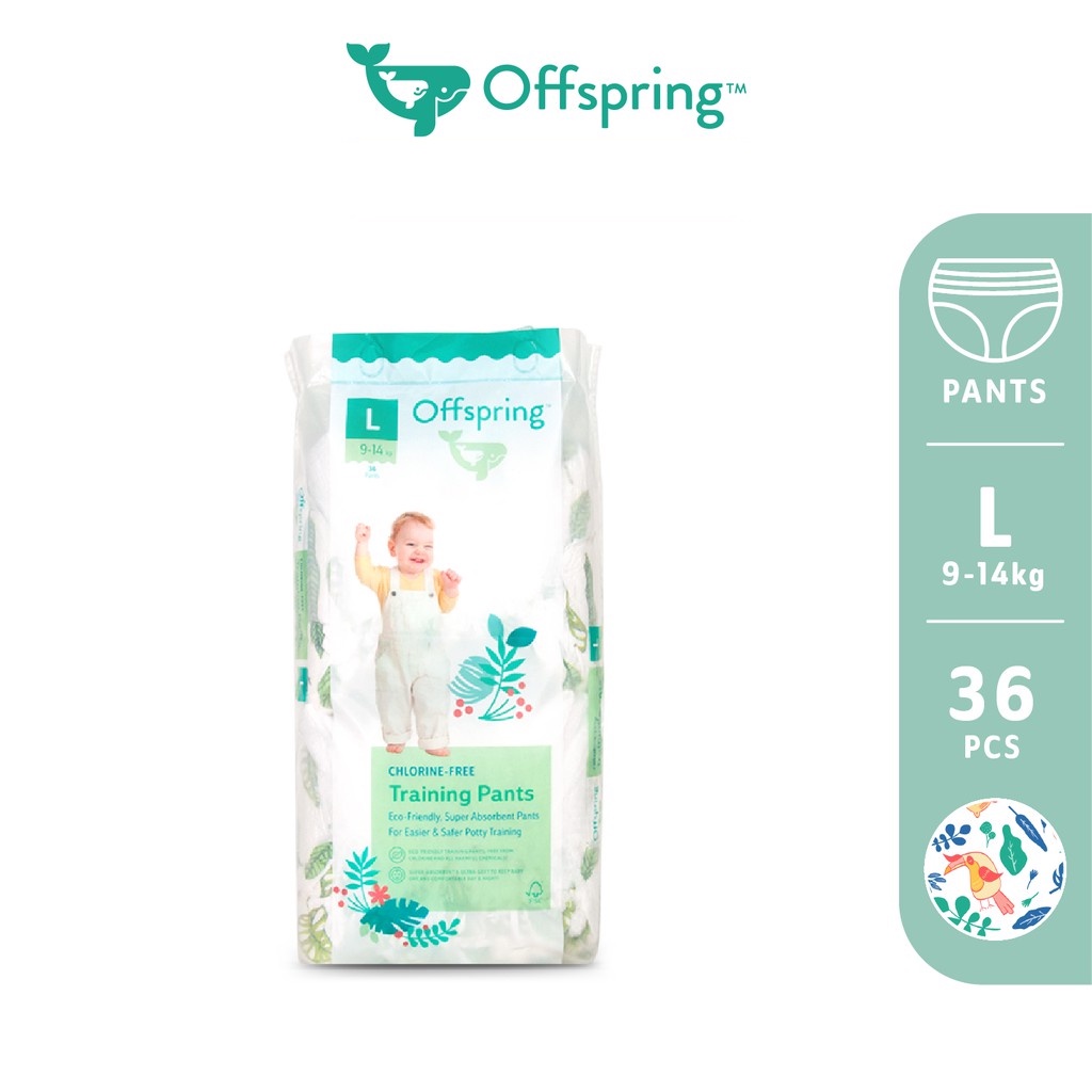 Offspring Fashion Pants Diaper - L (36 Pcs) | Shopee Malaysia