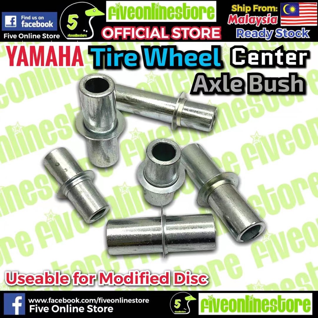 Yamaha Center Axle Collar Wheel Bush Yamaha Rims Shaft 125ZR LC135 4S ...