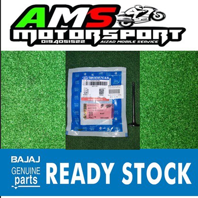 VALVE EXHAUST ( VALVE ) PULSAR NS/RS200 (JL511011) | Shopee Malaysia