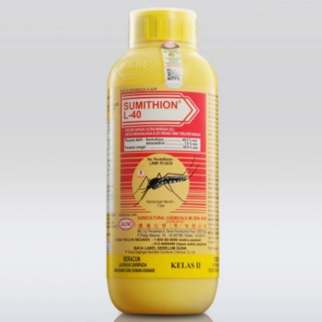 Sumithion L-40 ACM Racun Nyamuk Fogging 1 liter | Shopee Malaysia