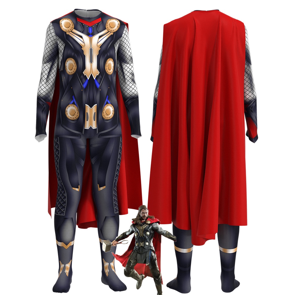 Thor: Love and Thunder Cosplay Costume Halloween Party Fancy Dress Up ...