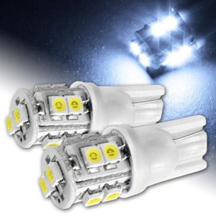 Twilight Led T10 10 Eyes (white / Blue / Red And Green Light) | Shopee ...