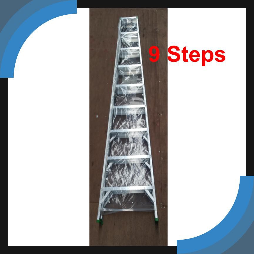 10 Kaki Langkah Aluminium Tangga Lipat Dua Sisi Bangku Tangga Tugas ...
