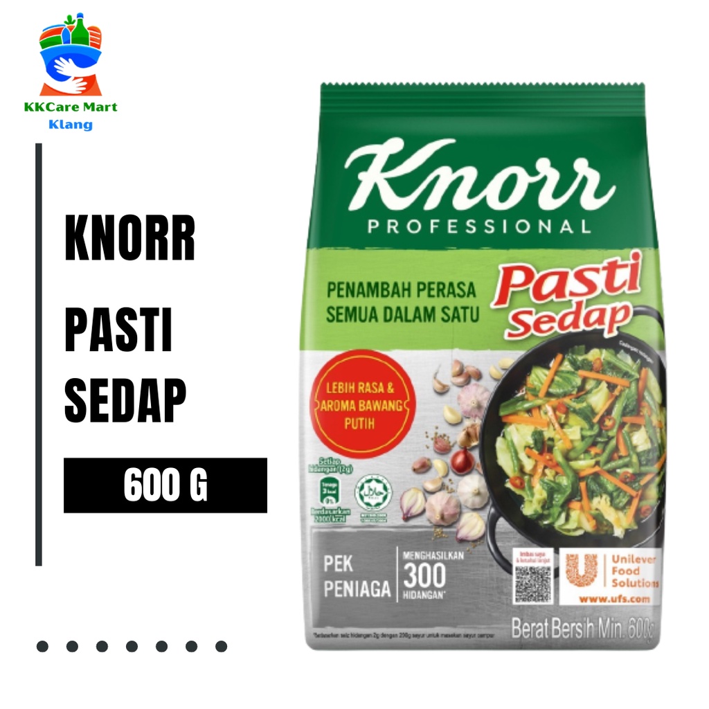 Knorr - Lebih Rasa & Aroma Bawang Putih / Pasti Sedap 600g | Shopee ...