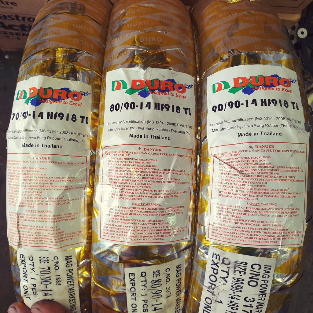 TAYAR DURO 70/90-14 80/90-14 90/90-14 70/90-17 80/90-17 90/80-17 100 ...