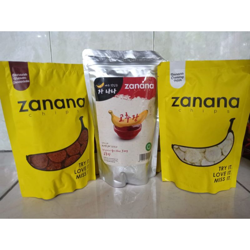 Zanana Chocolate Banana Chips Snack | Shopee Malaysia
