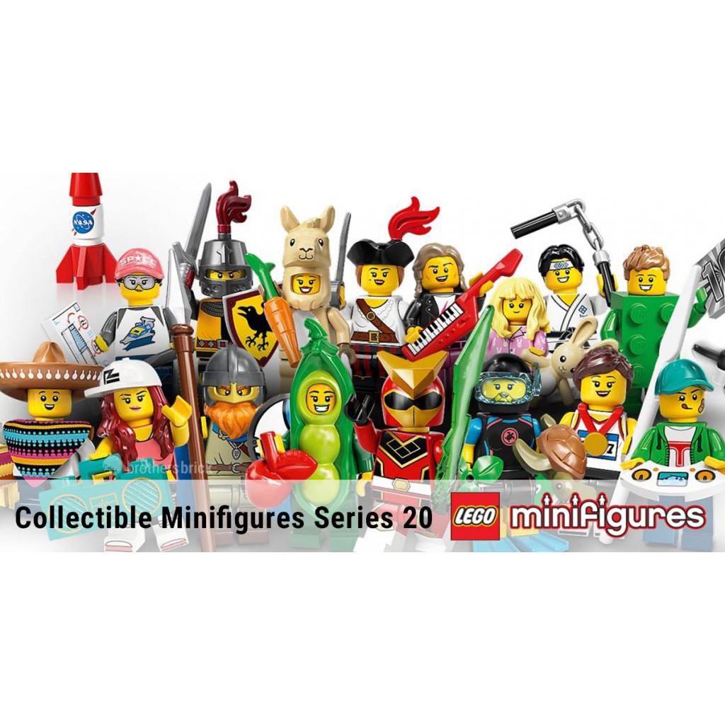 Lego 71027 Minifigures Series 20 - Individual Pcs | Shopee Malaysia