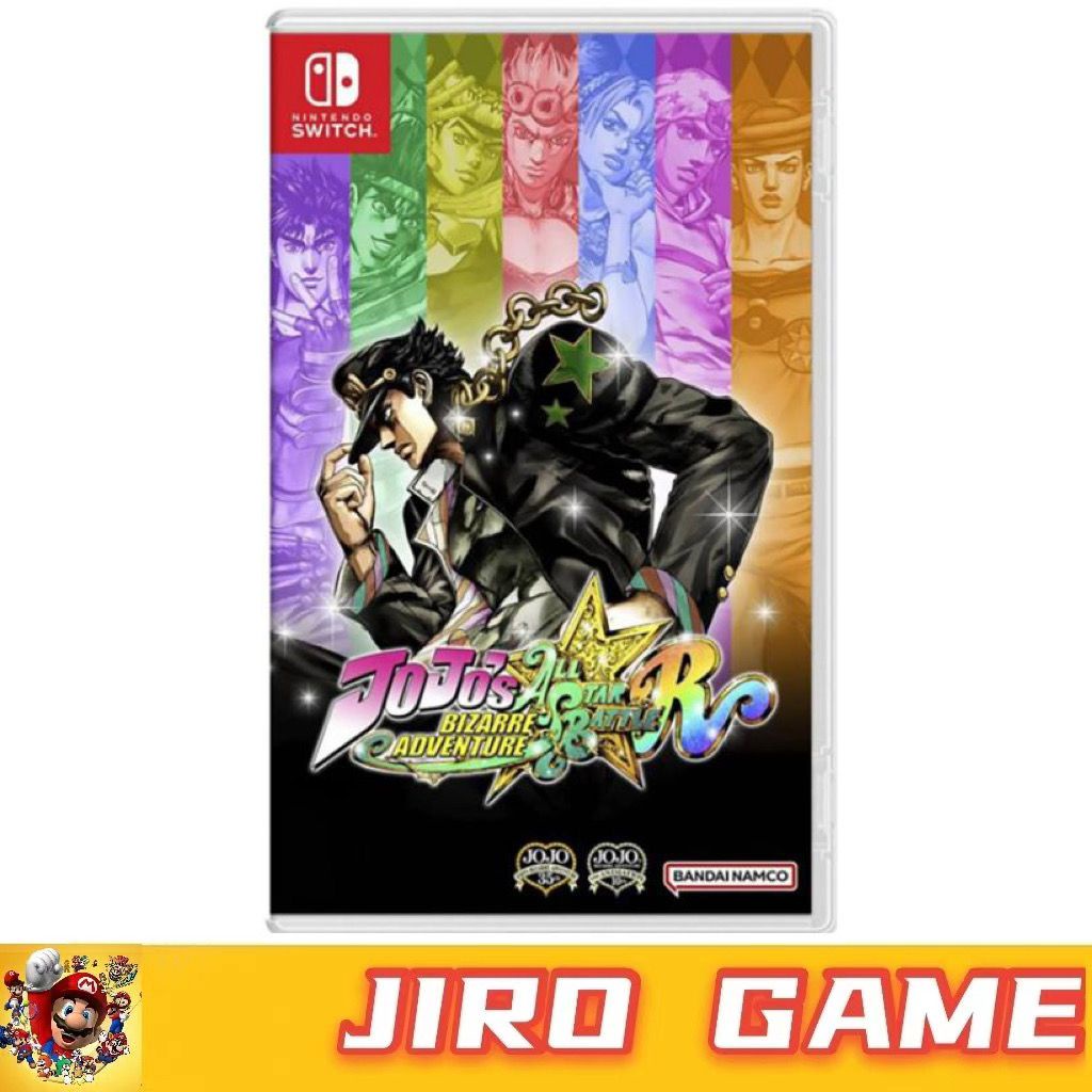 Nintendo Switch Jojo Jojos Bizarre Adventure All Star Battle R (English ...