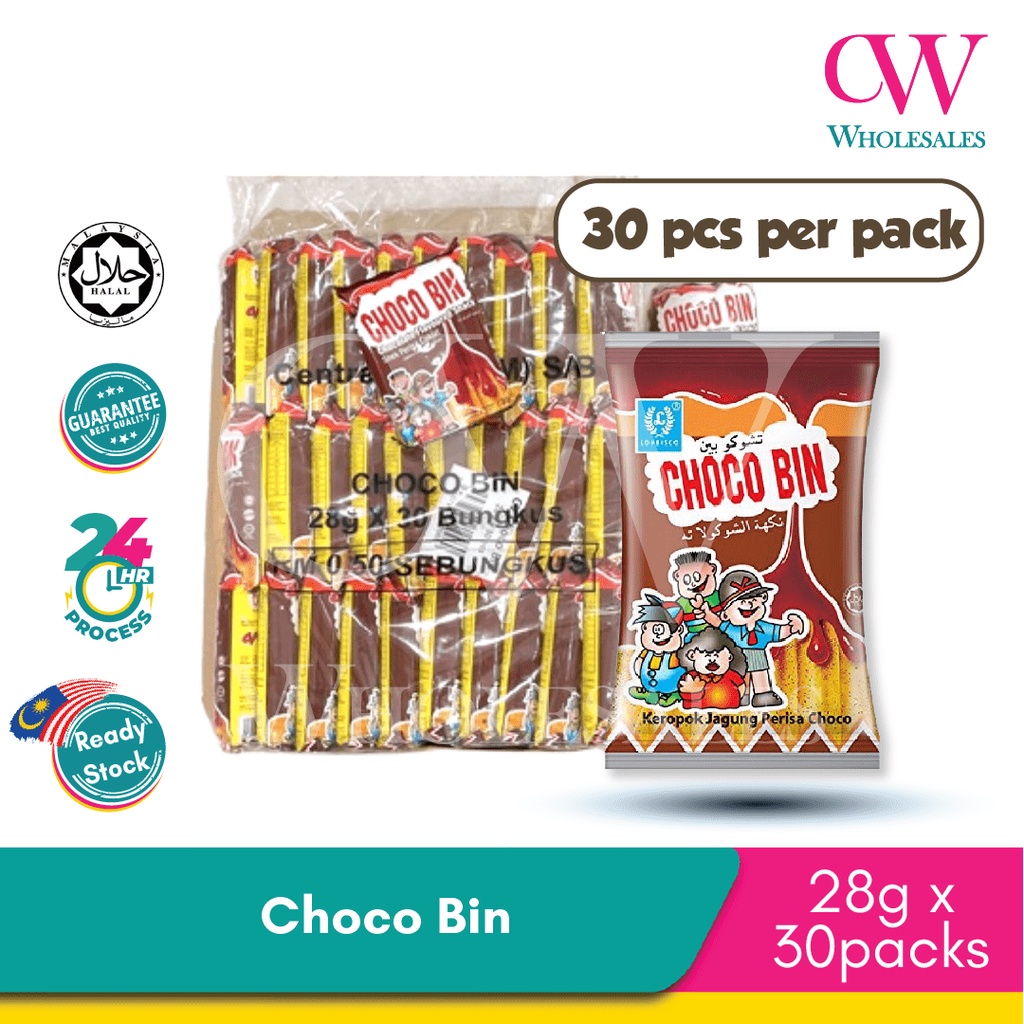 Choco Bin 40 packs per bag Choco Bin 30 packs per bag Strawberry ...