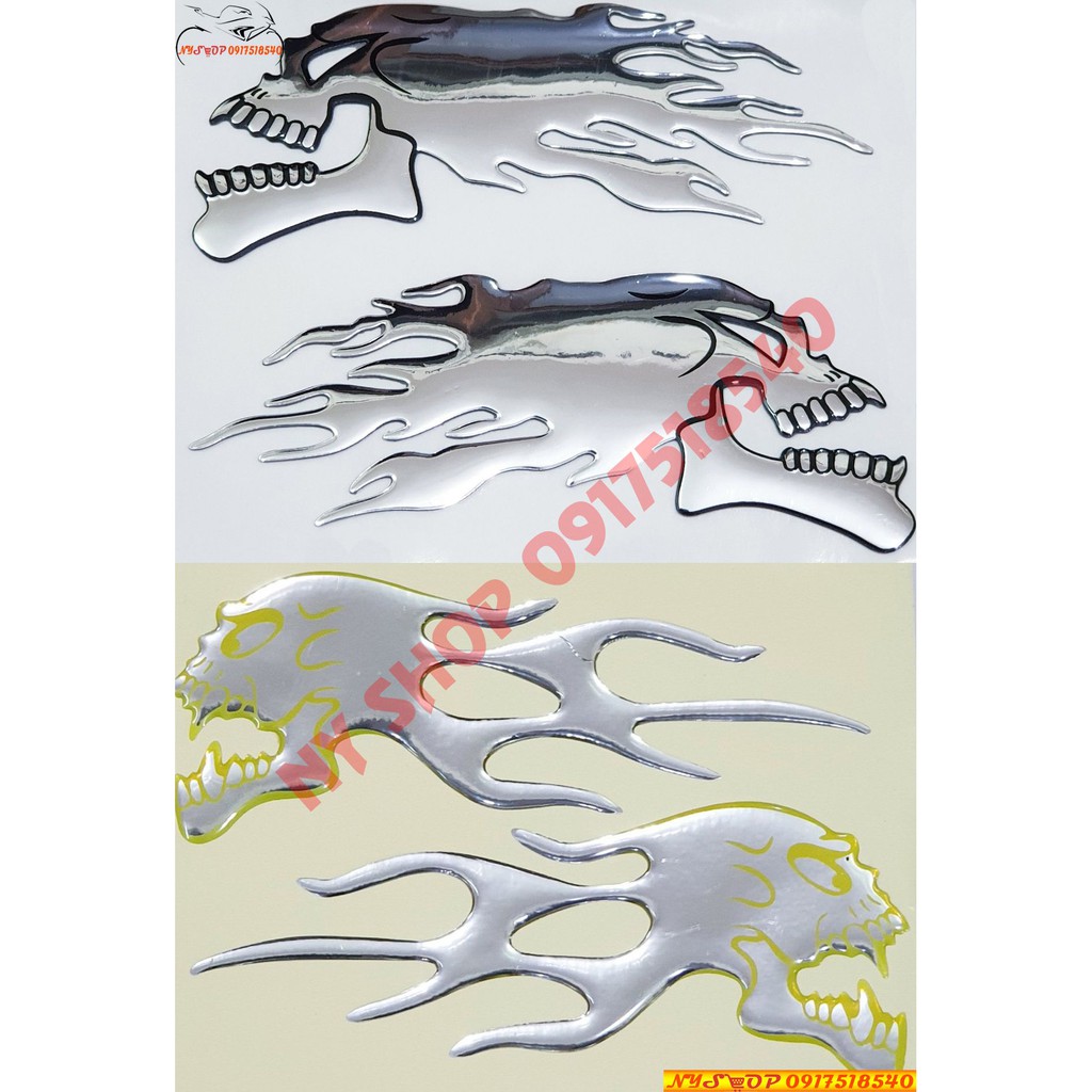 Decal Style GHOST RIDER Stickers Car-X Motorcycle | Shopee Malaysia