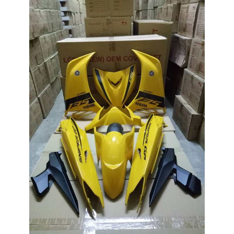 💥SINPER GP YELLOW💥COVER SET OEM LC135 V1 V2 V3 V6 (RDY STOCK) | Shopee ...