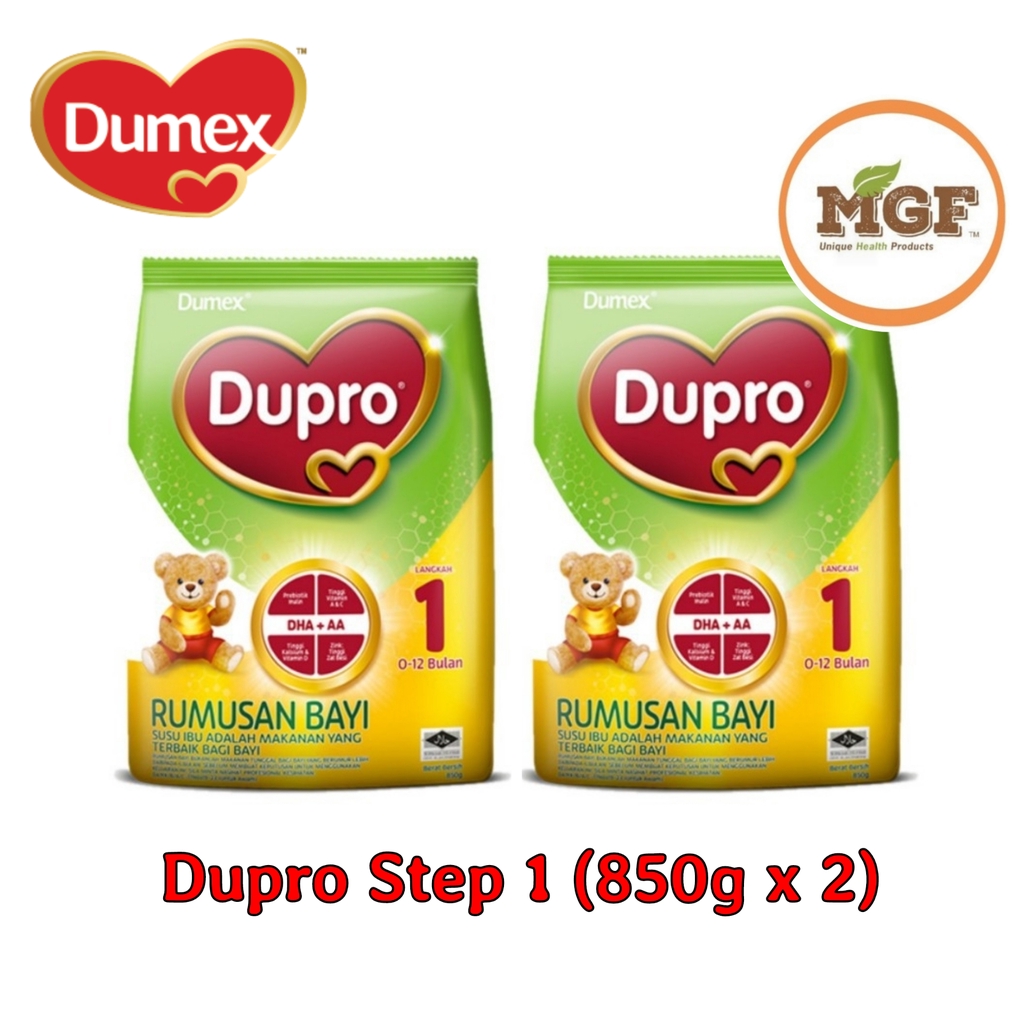 Dumex Dupro Step 1 (850g x 2) EXP:12/2024 | Shopee Malaysia