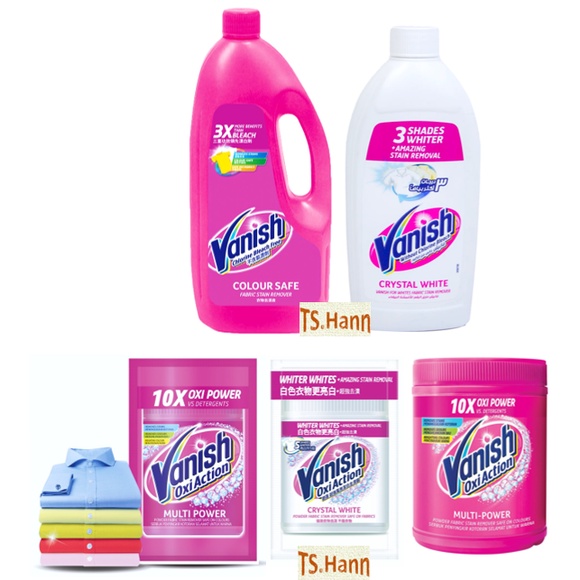 Vanish Laundry Detergent / Fabric Stain Remover | Shopee Malaysia