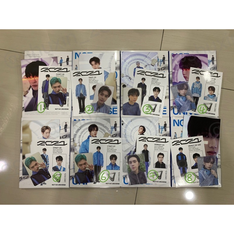 NCT 2021 UNIVERSE PHOTOBOOK UNSEALED WITH FULL INCLUSIONS | Shopee Malaysia