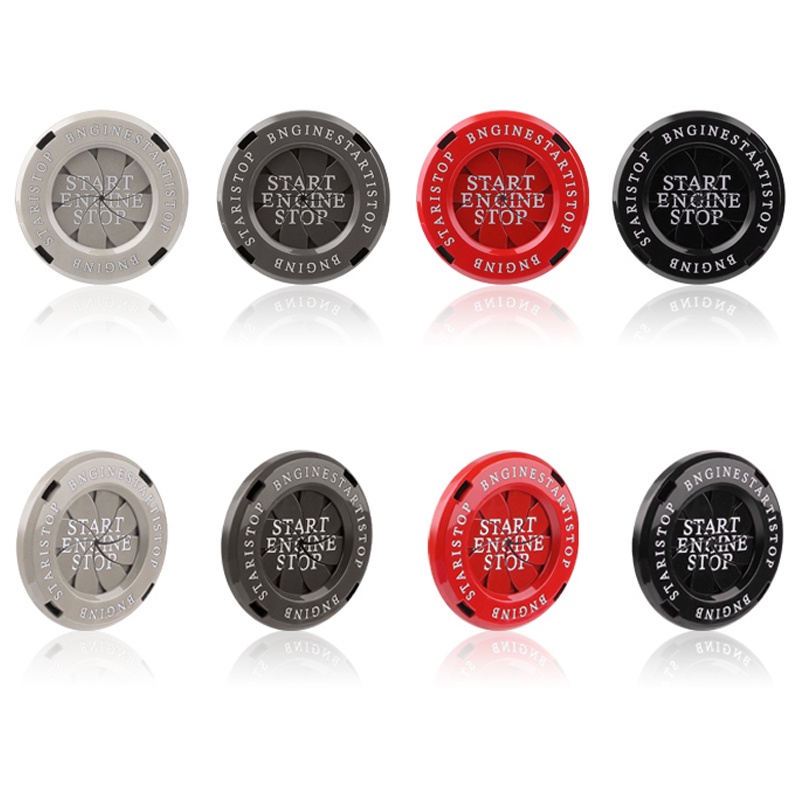 Zinc Alloy Car Engine Ignition Starter Cover Universal Engine Start ...