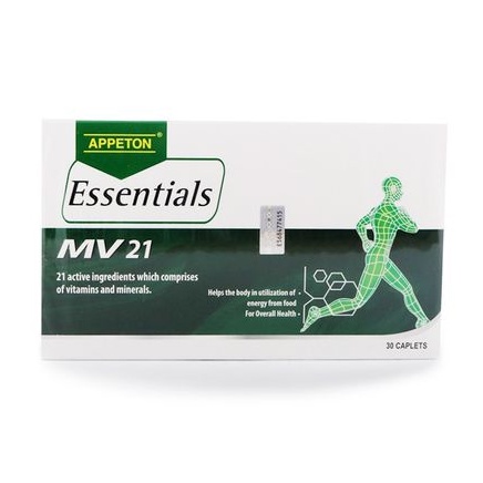 APPETON ESSENTIALS MV21 30'S (EXP:12/2026) | Shopee Malaysia