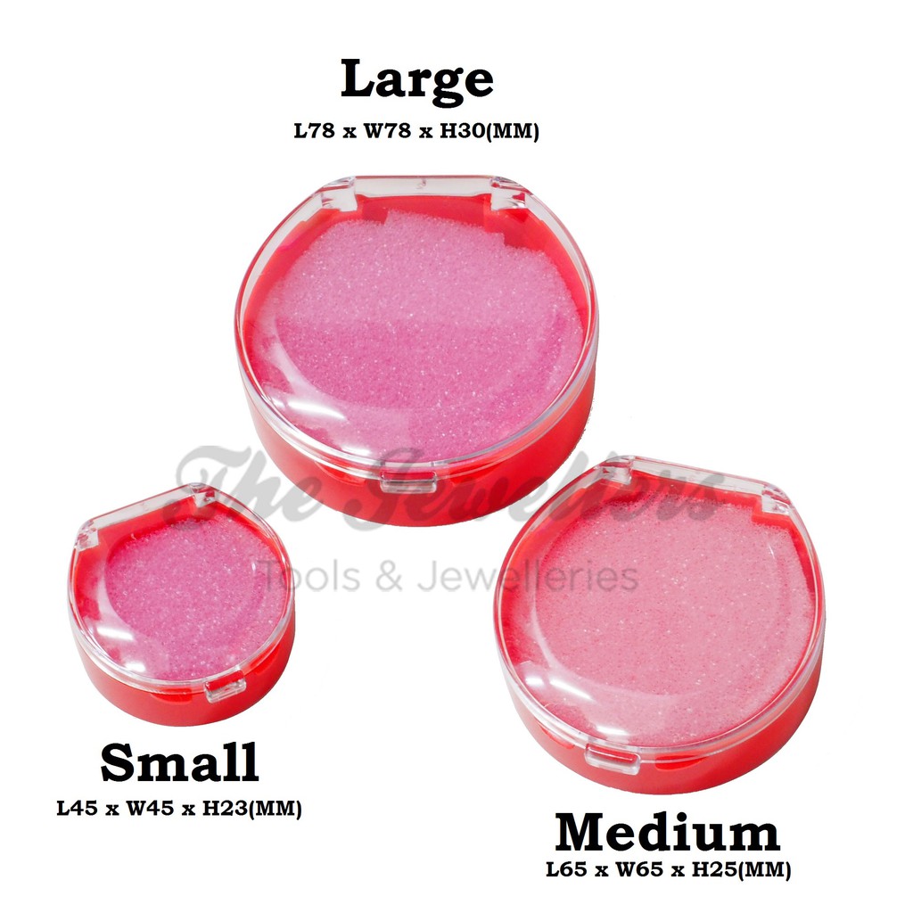 💥READY STOCK💥Red Plastic Ring Box with Clear Cover | Shopee Malaysia