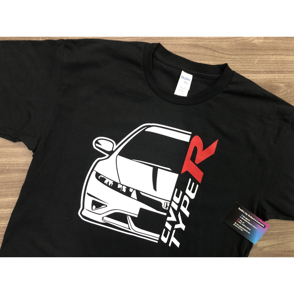 Honda Civic FN2 FN2R TYPE R *FRONT (Black Tshirt) | Shopee Malaysia